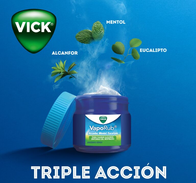 Mentol, eucalipto y alcanfor para aliviar la congestión nasal